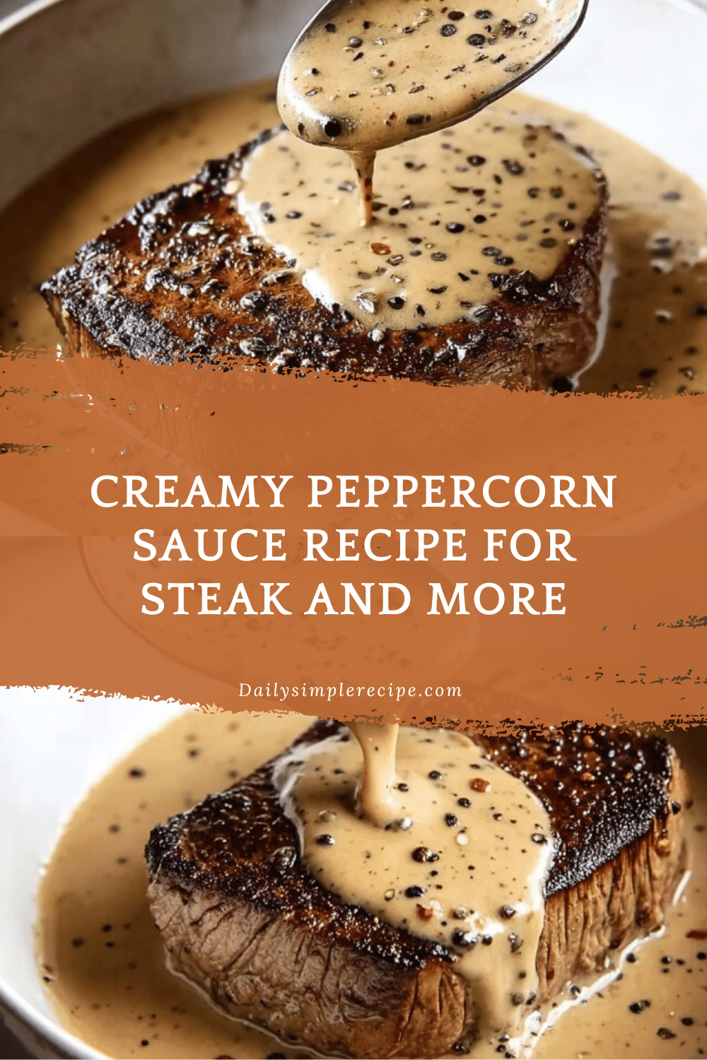 Peppercorn Sauce Recipe | Rich & Creamy Steak Companion