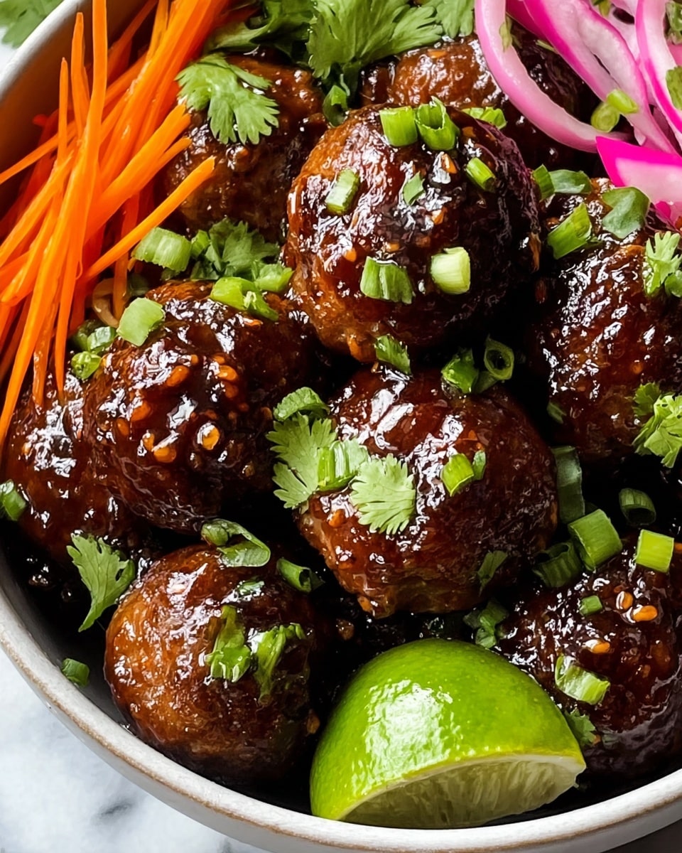 Banh Mi Meatballs: Delicious Asian Fusion Meatball Recipe
